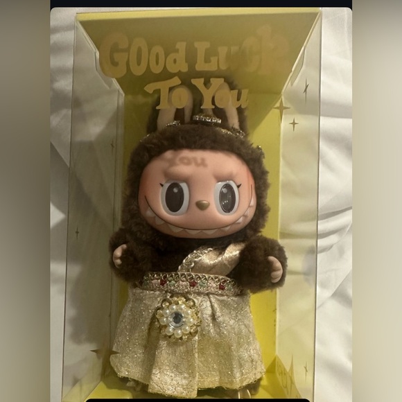 Toys | Thailand Exclusive Good Luck To You Labubu Plush Keychain | Poshmark